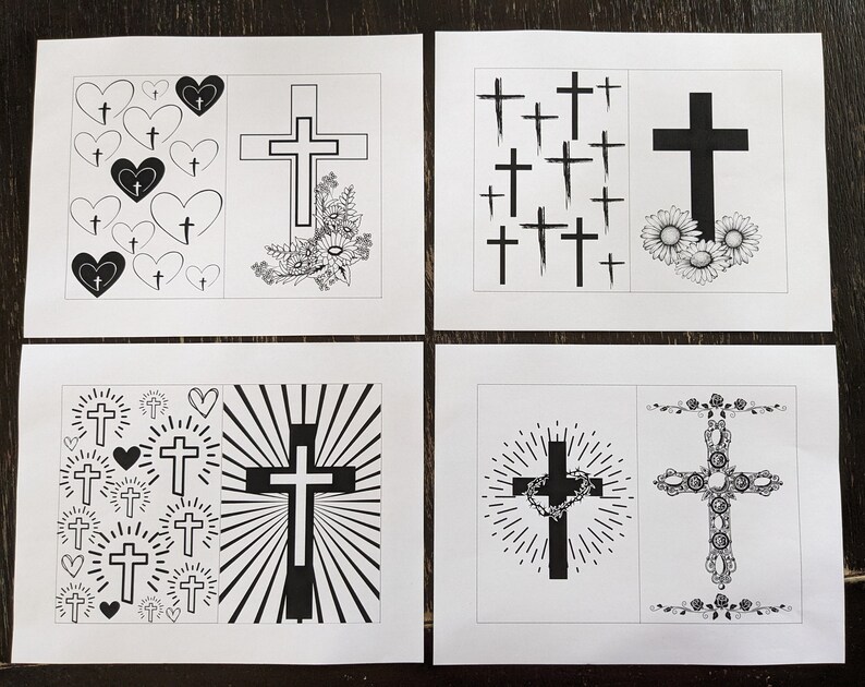 Christian Baby Sensory Cards: High Contrast Vision Stimulation (digital ...