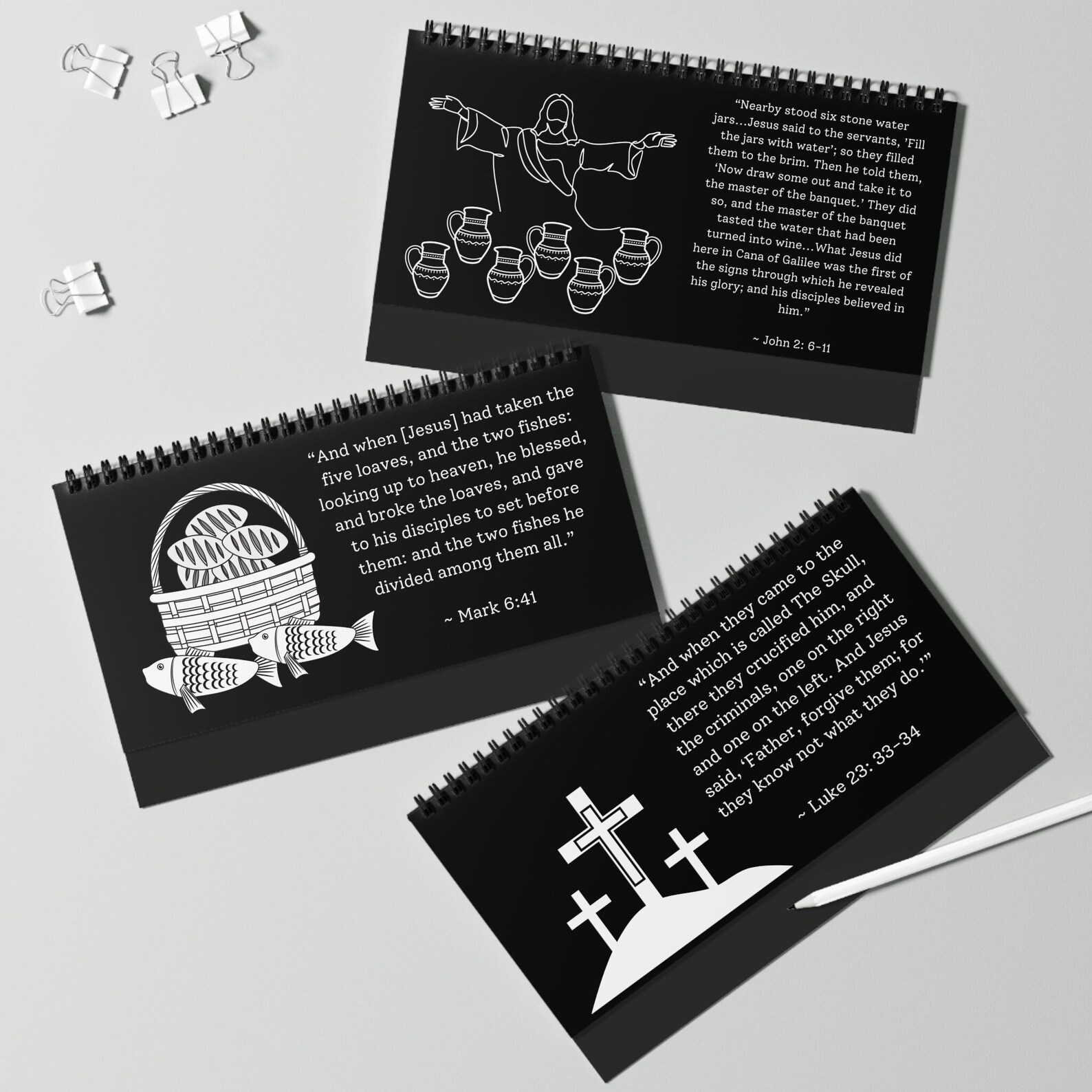 Bible Story Baby High Contrast Book for Newborn Gift for Baby Shower ...