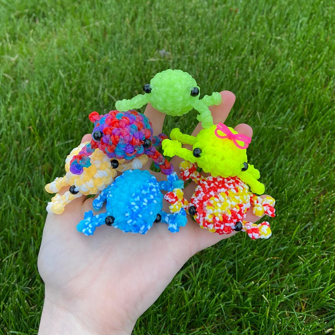 Rainbow Loom Frog - Etsy