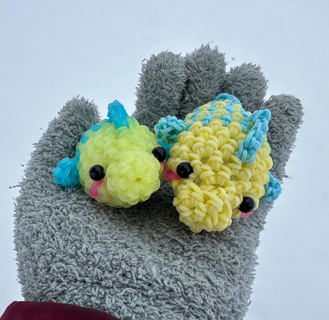 Rainbow Loom Flounder - Etsy