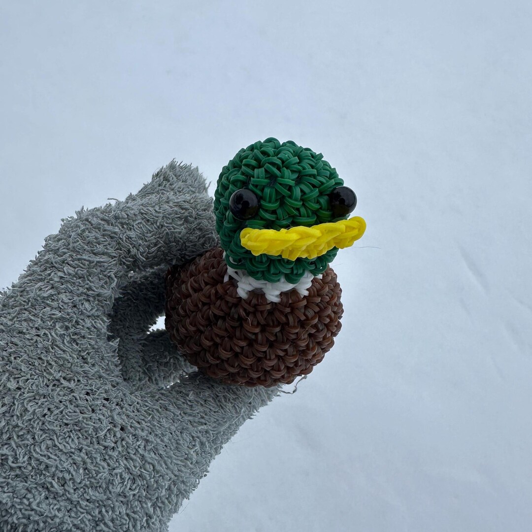 Rainbow Loom Duck - Etsy