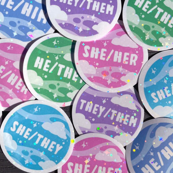 Pronouns - Etsy