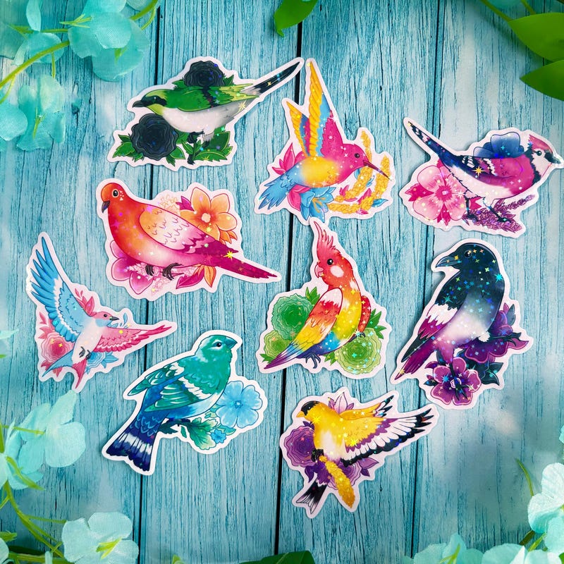 Pride Stickers Birds - Etsy