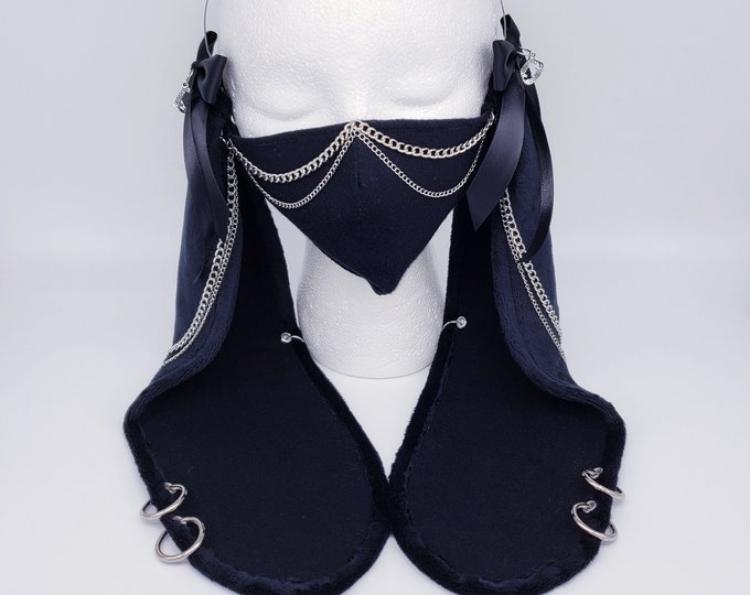 Goth Bunny Ears eliza - Etsy