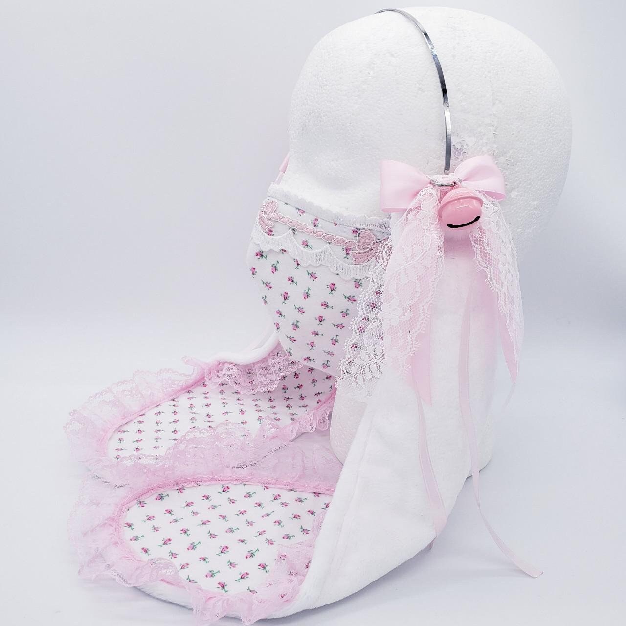 Baby Pink Rose Bunny Ears - Etsy