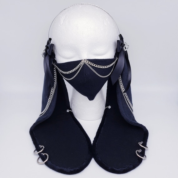 Goth Bunny Ears eliza - Etsy