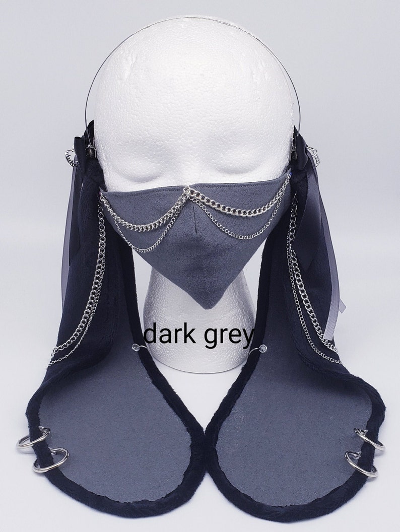 Goth Bunny Ears eliza - Etsy
