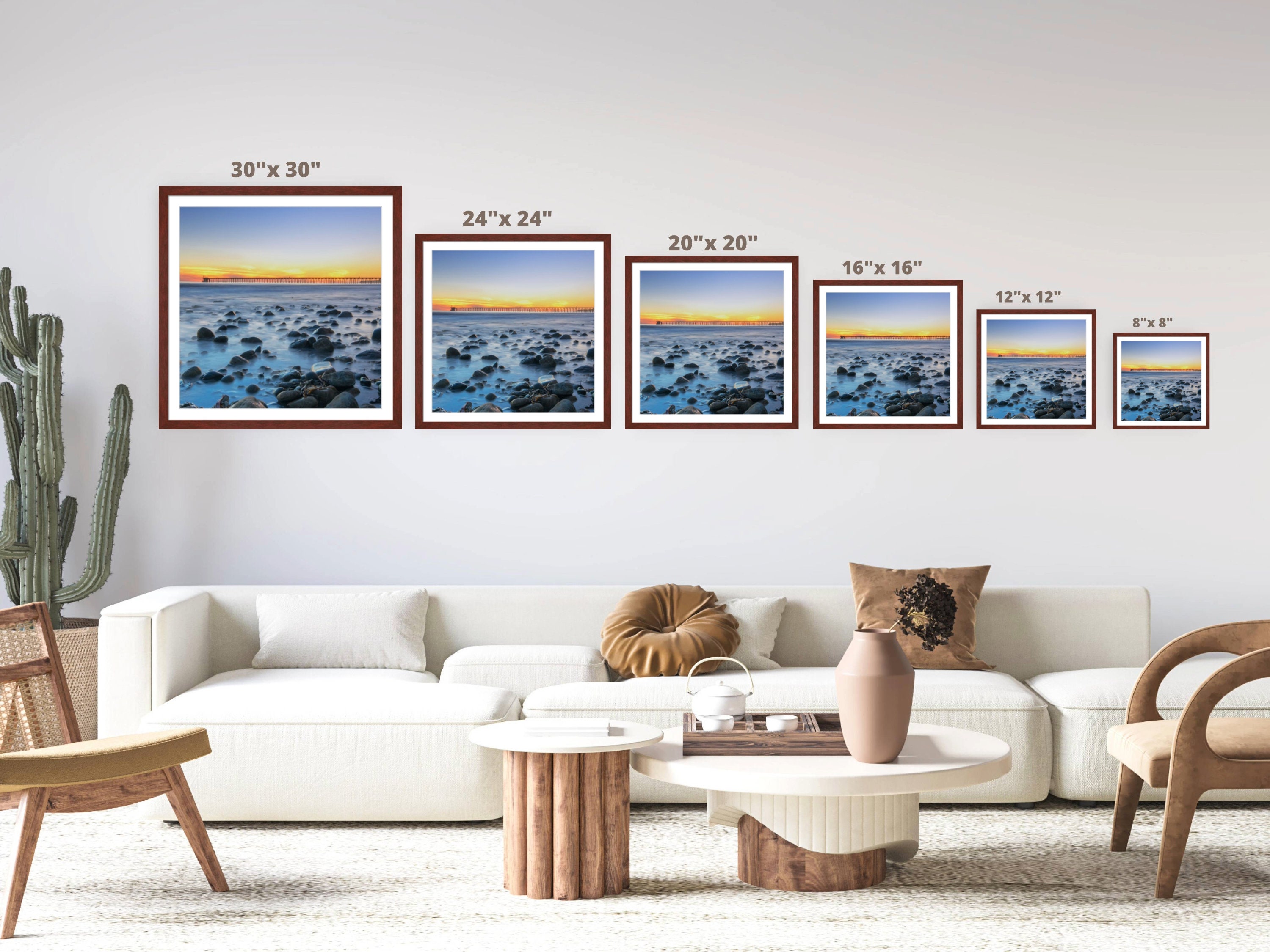 Santa Barbara Sunset Fine Art Photo | Sunset Themed Home Decor | Goleta ...