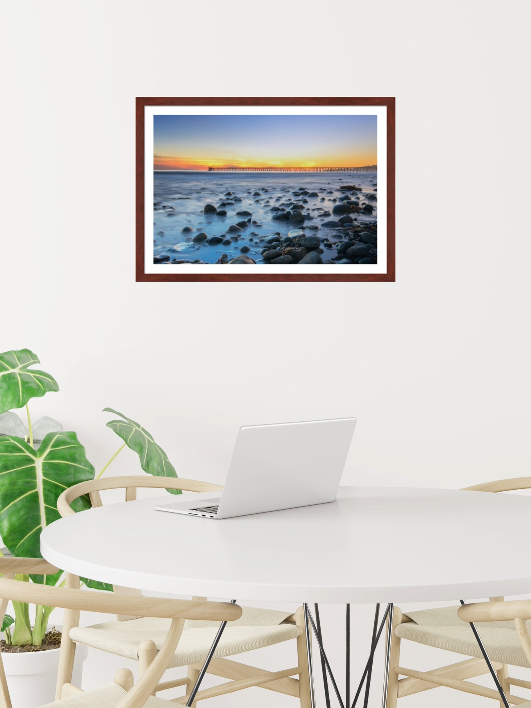 Santa Barbara Sunset Fine Art Photo, Sunset Themed Home Decor, Goleta ...