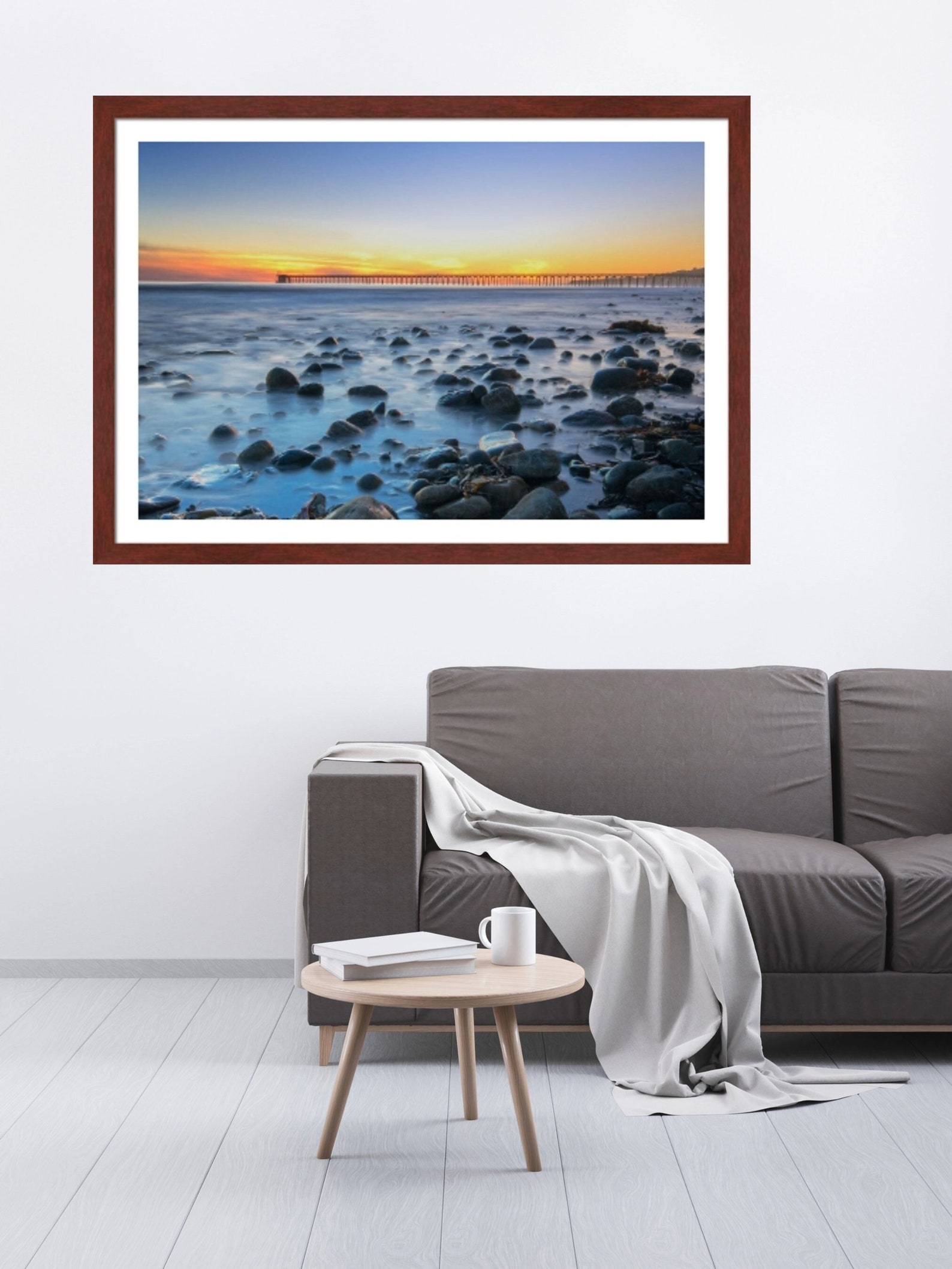 Santa Barbara Sunset Fine Art Photo | Sunset Themed Home Decor | Goleta ...