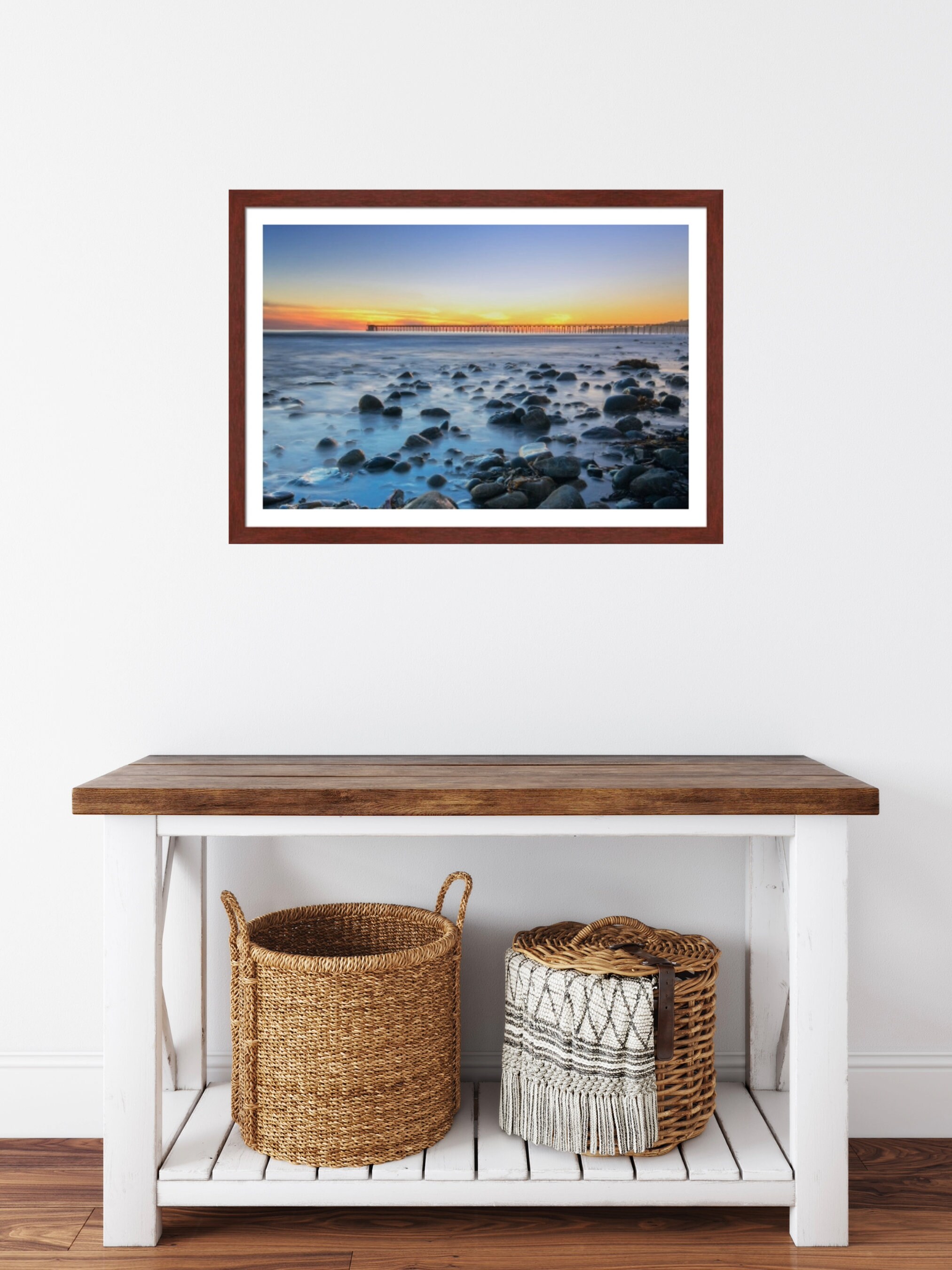 Santa Barbara Sunset Fine Art Photo, Sunset Themed Home Decor, Goleta ...