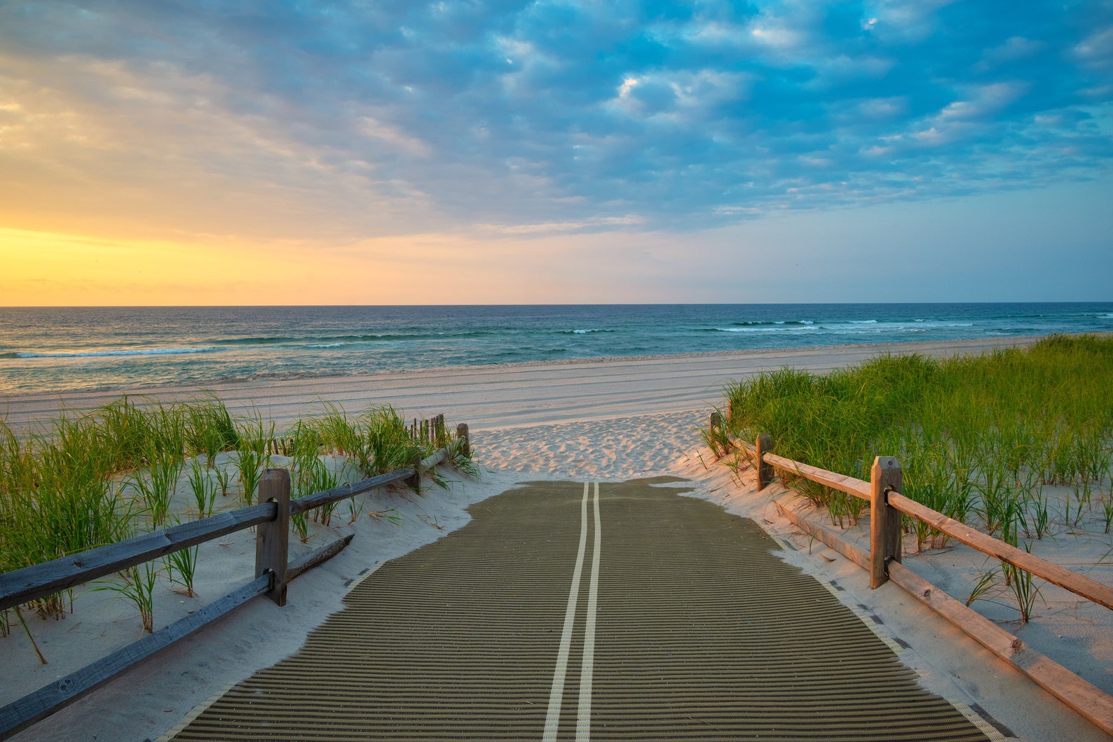 Digital Print Download Sunrise Beach Path on the Jersey - Etsy Canada