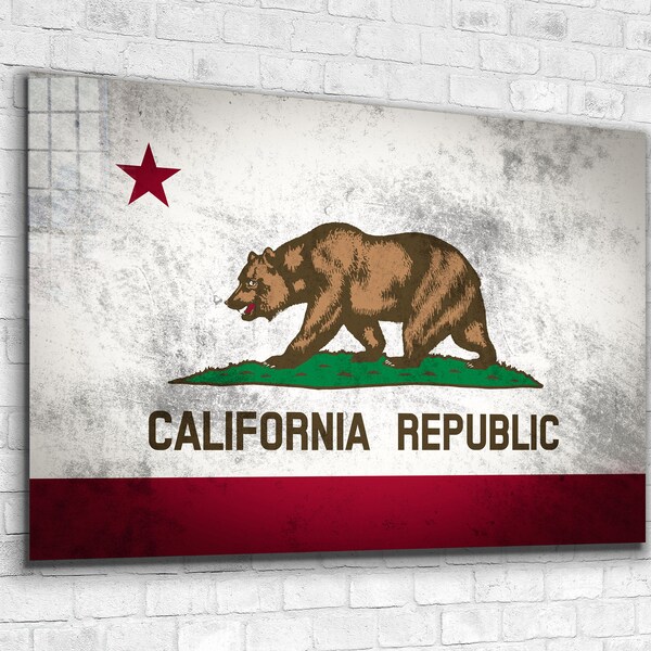 Oversized California Art Canvas - Etsy
