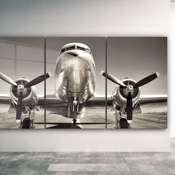 Glass Airplane - Etsy