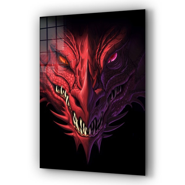 Large Dragon Wall Art - Etsy