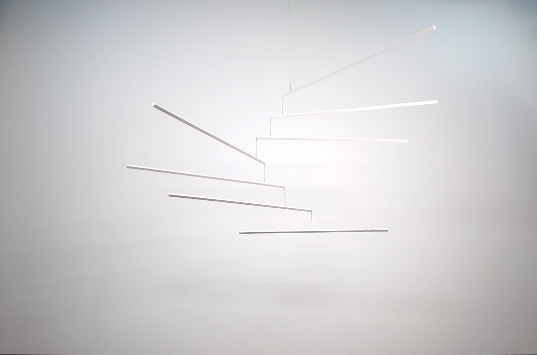 Minimalist Mobile in White - Etsy