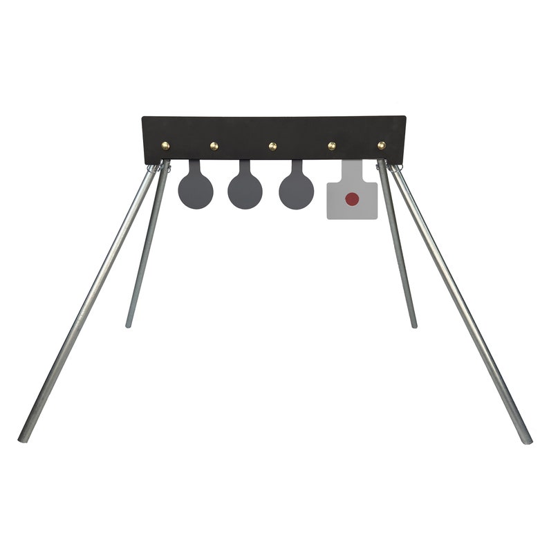 AR500 Steel Plate Rack Reactive Shooting Target (challenge Targets ...