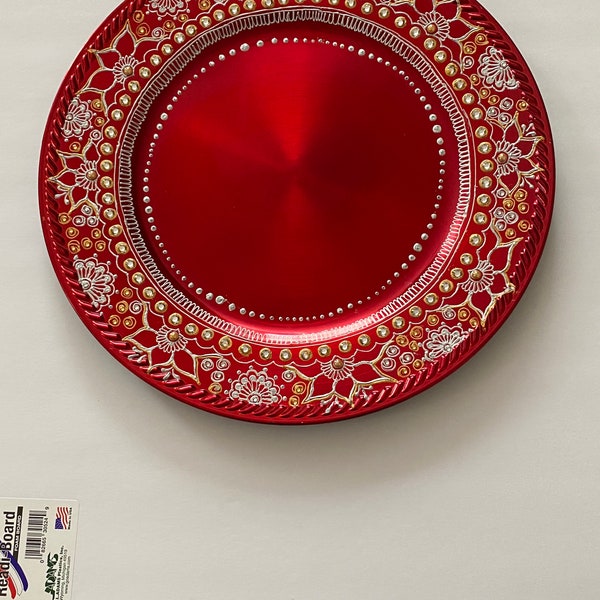 Gold Charger Plate Centerpieces - Etsy