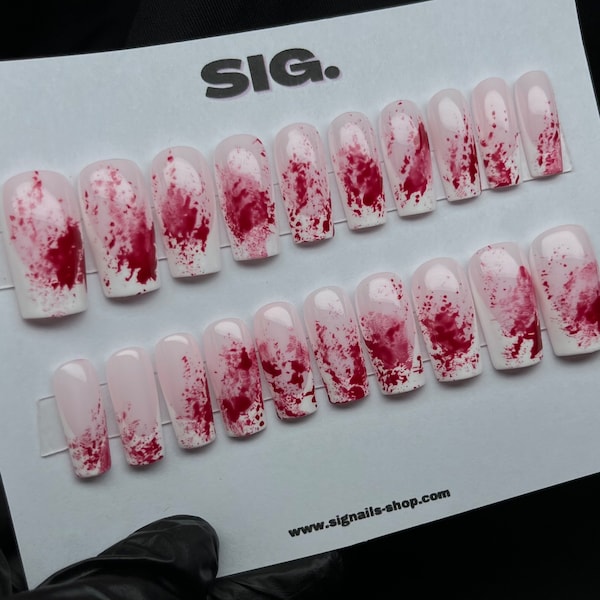 Bloody Nails - Etsy