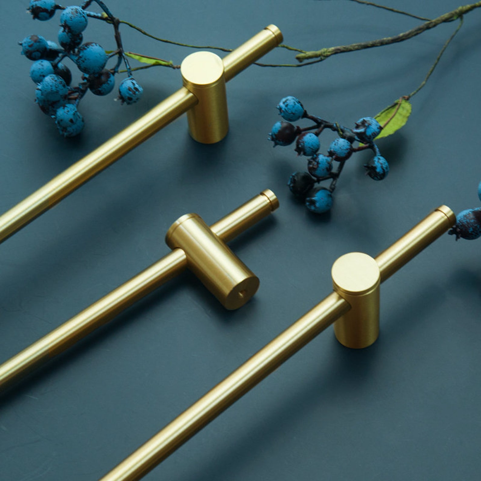 Solid Brass Handles,adjustable T Bar Knobs,gold Cabinet Handles,drawer ...