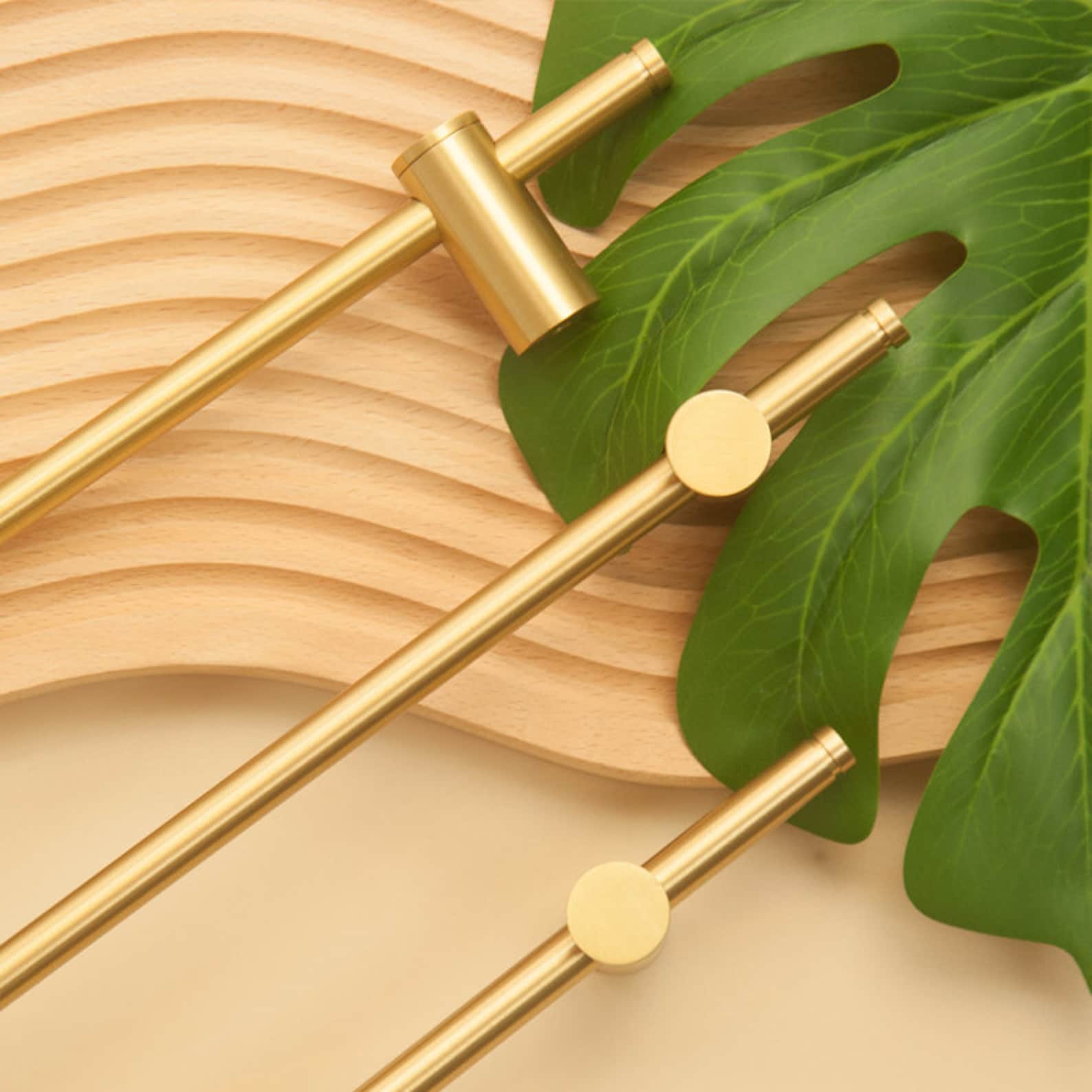 Solid Brass Handles,adjustable T Bar Knobs,gold Cabinet Handles,drawer ...