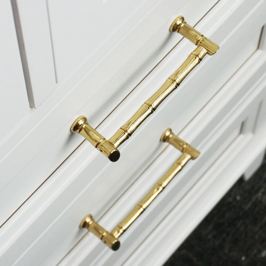 Creative Gold Brass Knobs, Furniture Knobs, Nordic Style Drawer Pulls ...