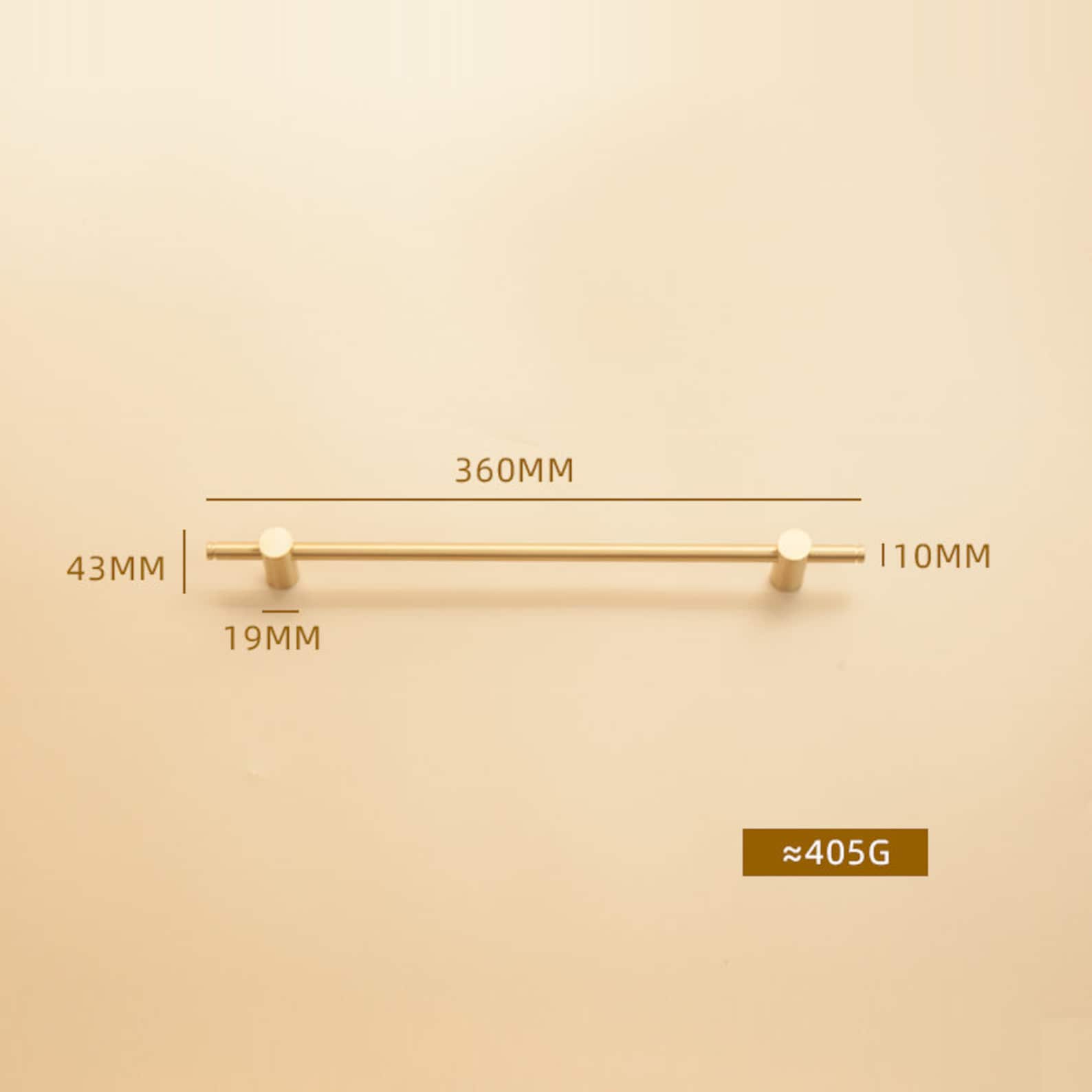 Solid Brass Handles,adjustable T Bar Knobs,gold Cabinet Handles,drawer ...