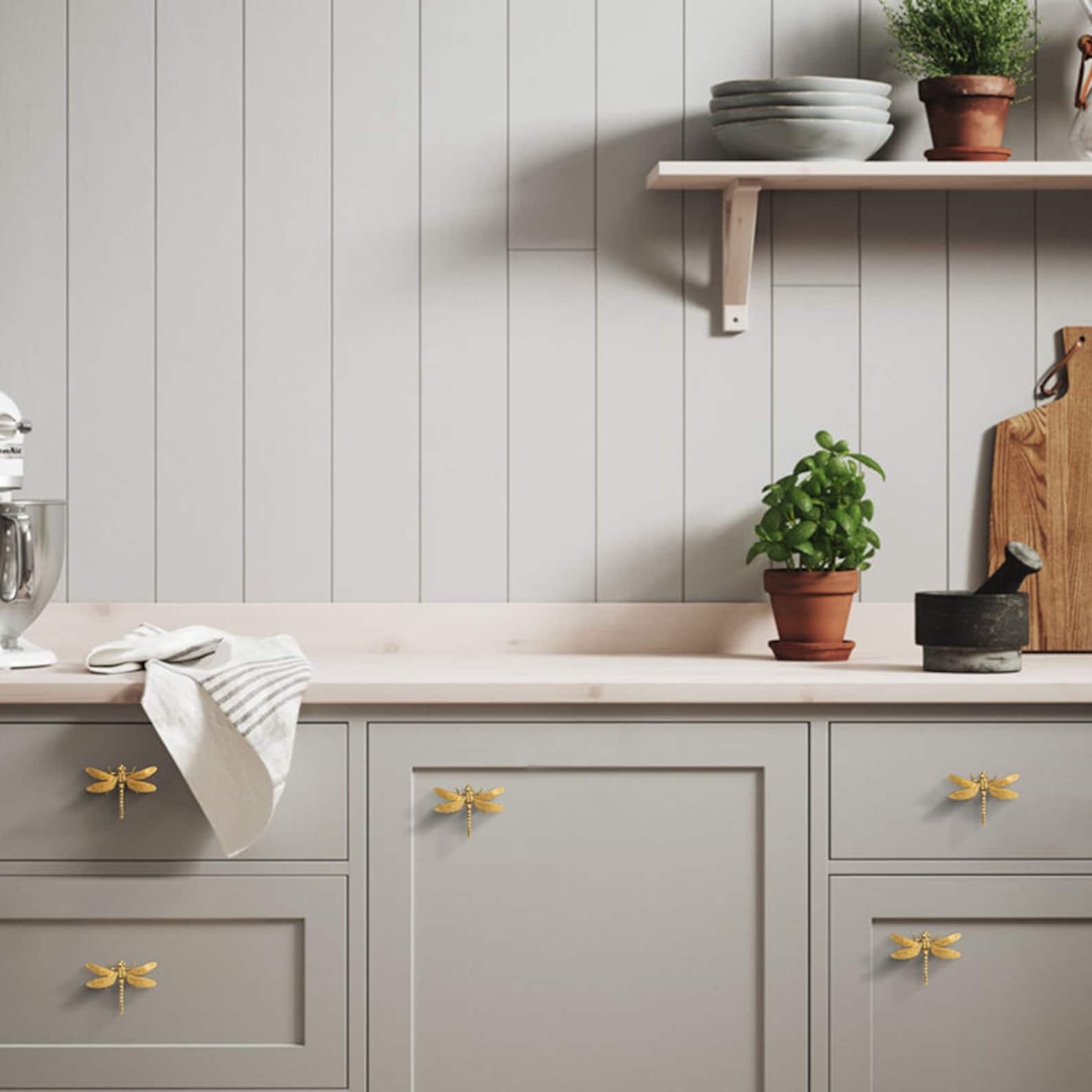 Unique Brass Dragonfly Knobs Drawer Knobs Pulls Kitchen - Etsy