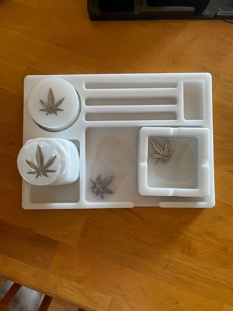 Leaf Rolling Tray Set - Etsy
