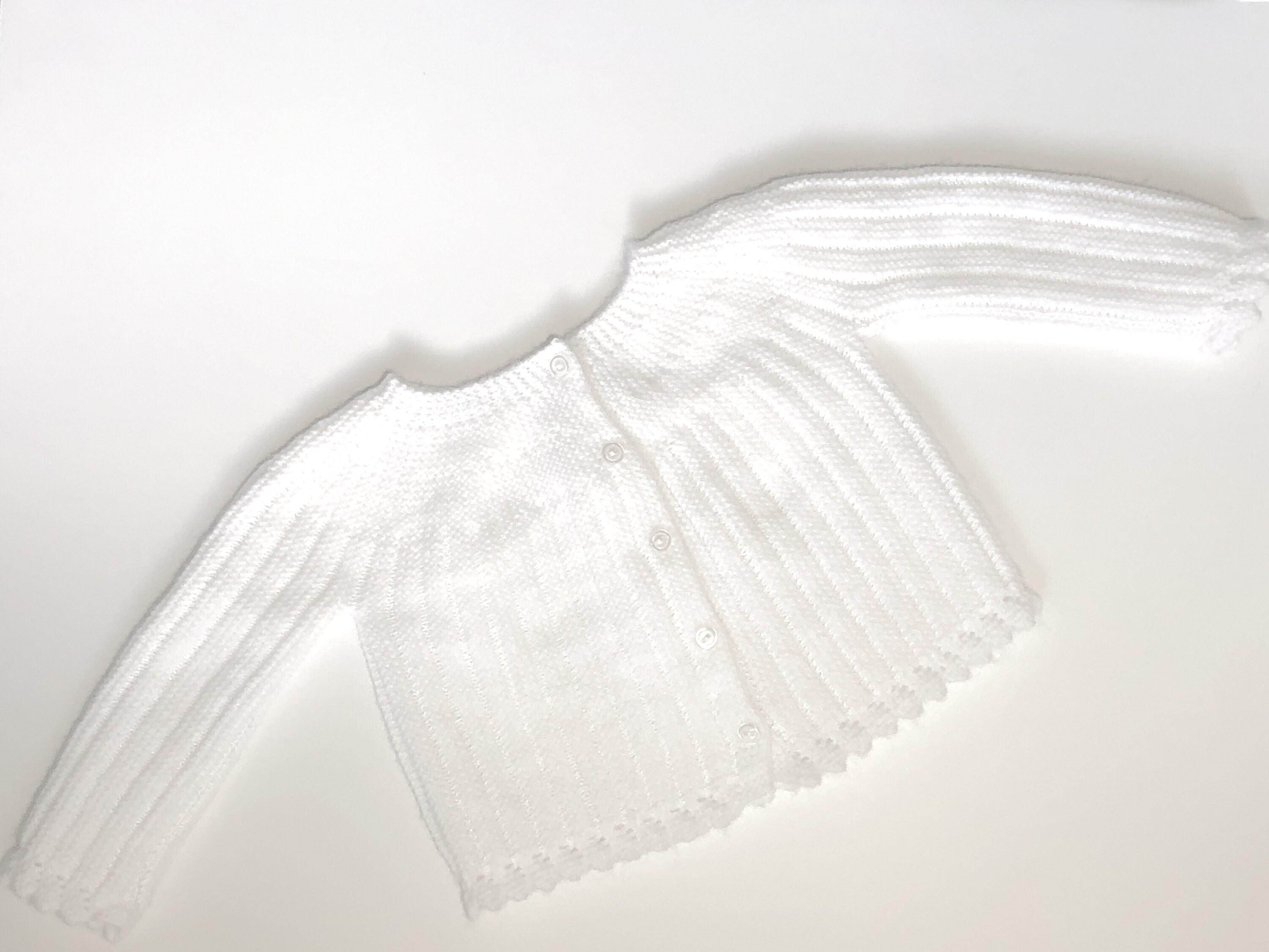 Sunbeam Baby Sweater Knitting Pattern 124 Patrón Jersey Bebé inglés ...