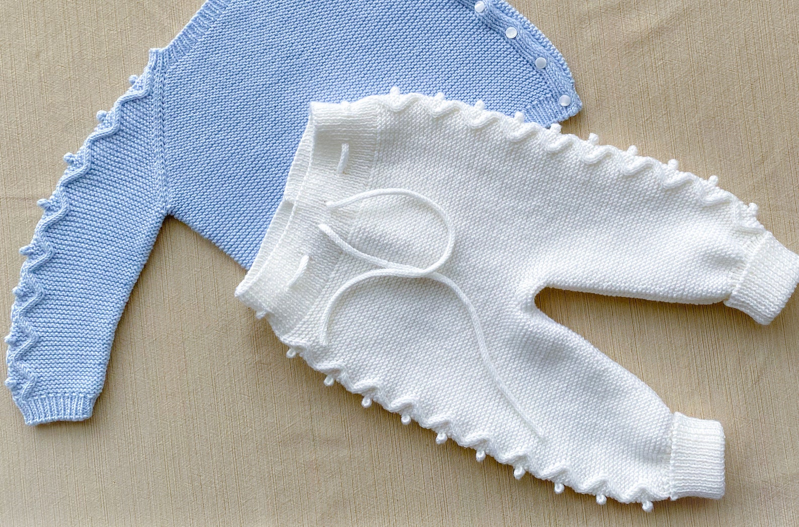 James Baby Pants, Knitting Pattern 138 (english) | Baby Trousers Knit ...