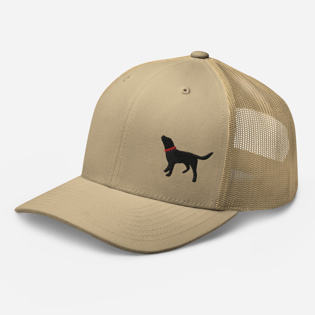 Embroidered Trucker Cap, Black Labrador, Black Lab Mixed, Labrador ...