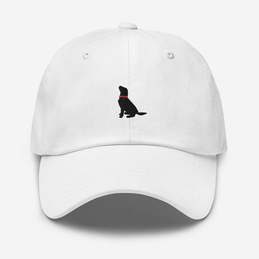 Embroidered Hat, Black Labrador (sitting), Black Lab Mixed, Labrador ...