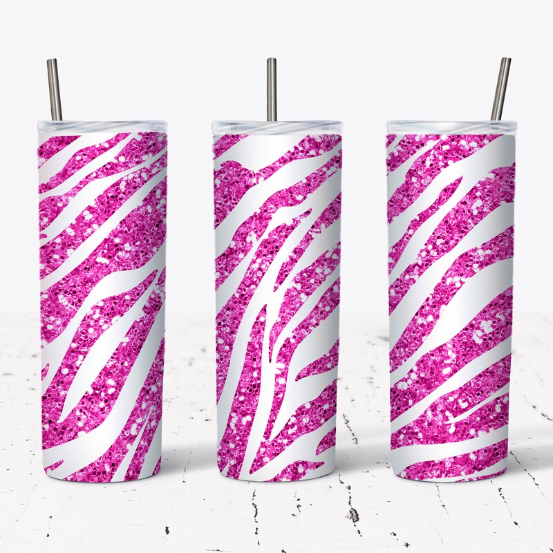 Pink Zebra Bathroom Print - Etsy