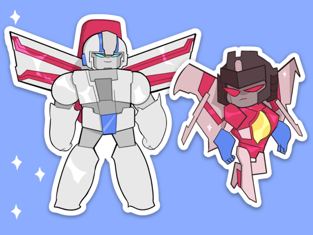 Starscream / Jetfire Skyfire G1 Transformers Stickers - Etsy