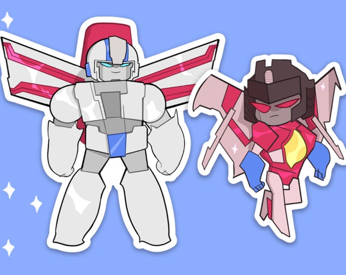Starscream / Jetfire Skyfire G1 Transformers Stickers - Etsy