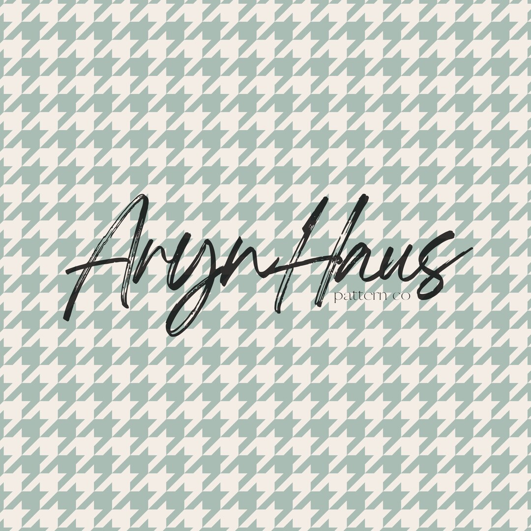 Houndstooth, Christmas Houndstooth, Seamless Repeat Pattern, Christmas ...