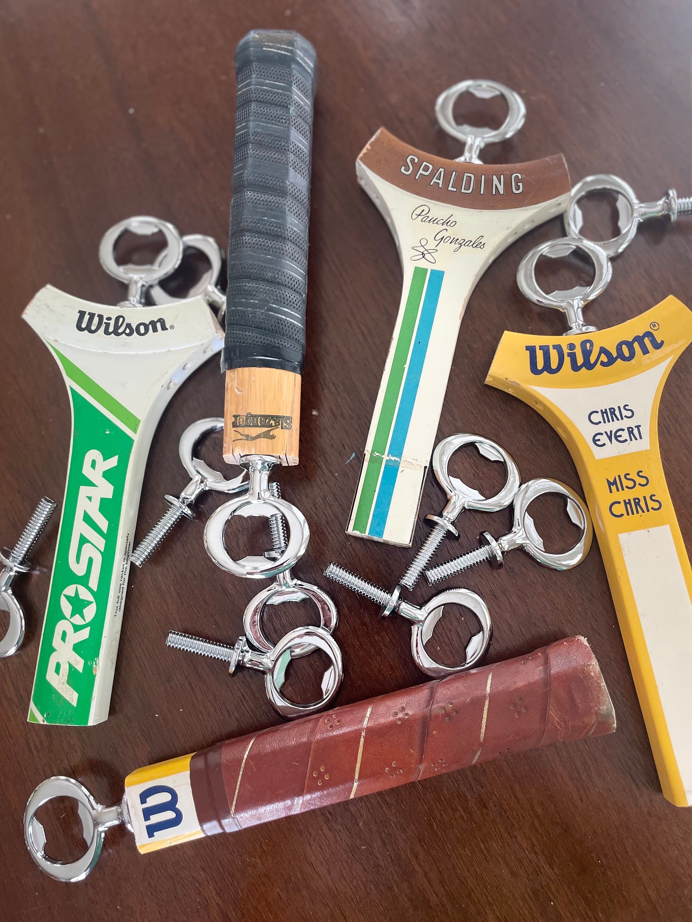 Wooden Tennis Racket Bottle Opener - Etsy