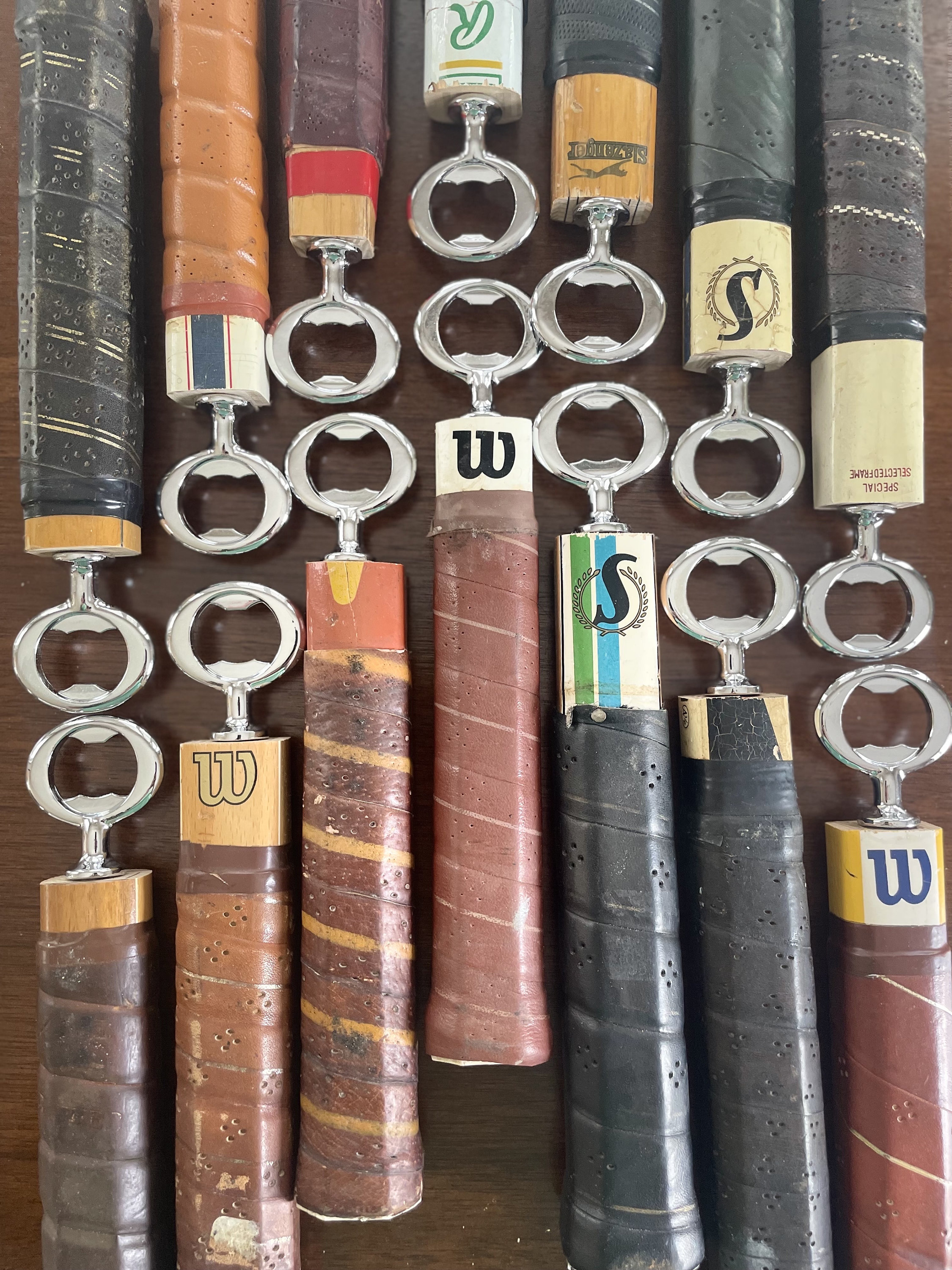 Wooden Tennis Racket Bottle Opener - Etsy