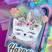 Caticorn Cake Topper , Unicorn Kitty Cat, Rainbow Cake Topper ,birthday ...