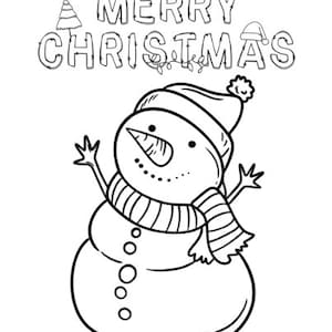 40 Christmas Coloring Pages, 40 Printable Christmas Coloring Pages for ...