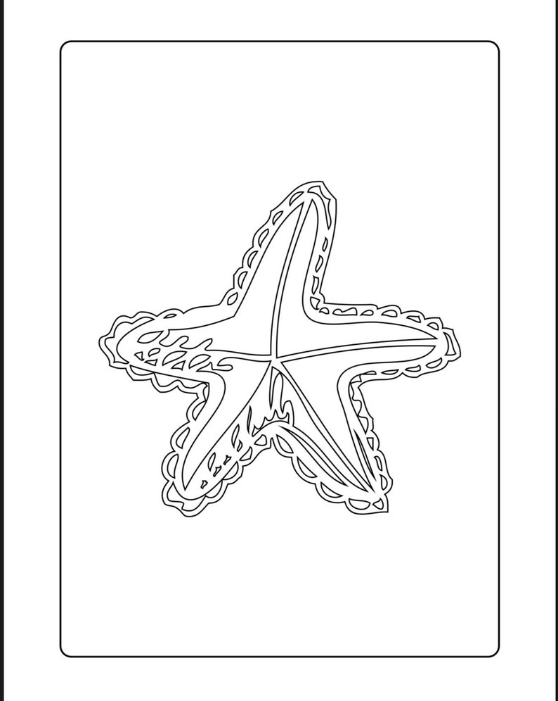 50 Under the Sea Coloring Pages Printable Coloring Pages - Etsy