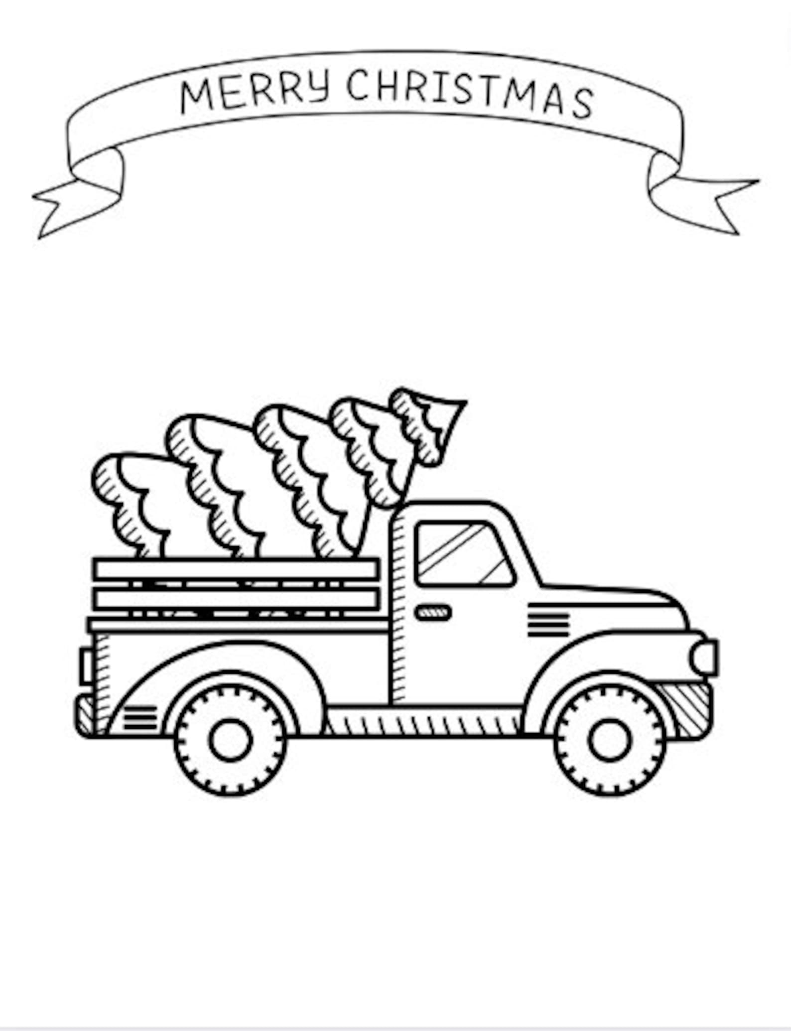 40 Christmas Coloring Pages, 40 Printable Christmas Coloring Pages for ...