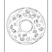 20 Donut Printable Coloring Pages! Digital Download - Etsy