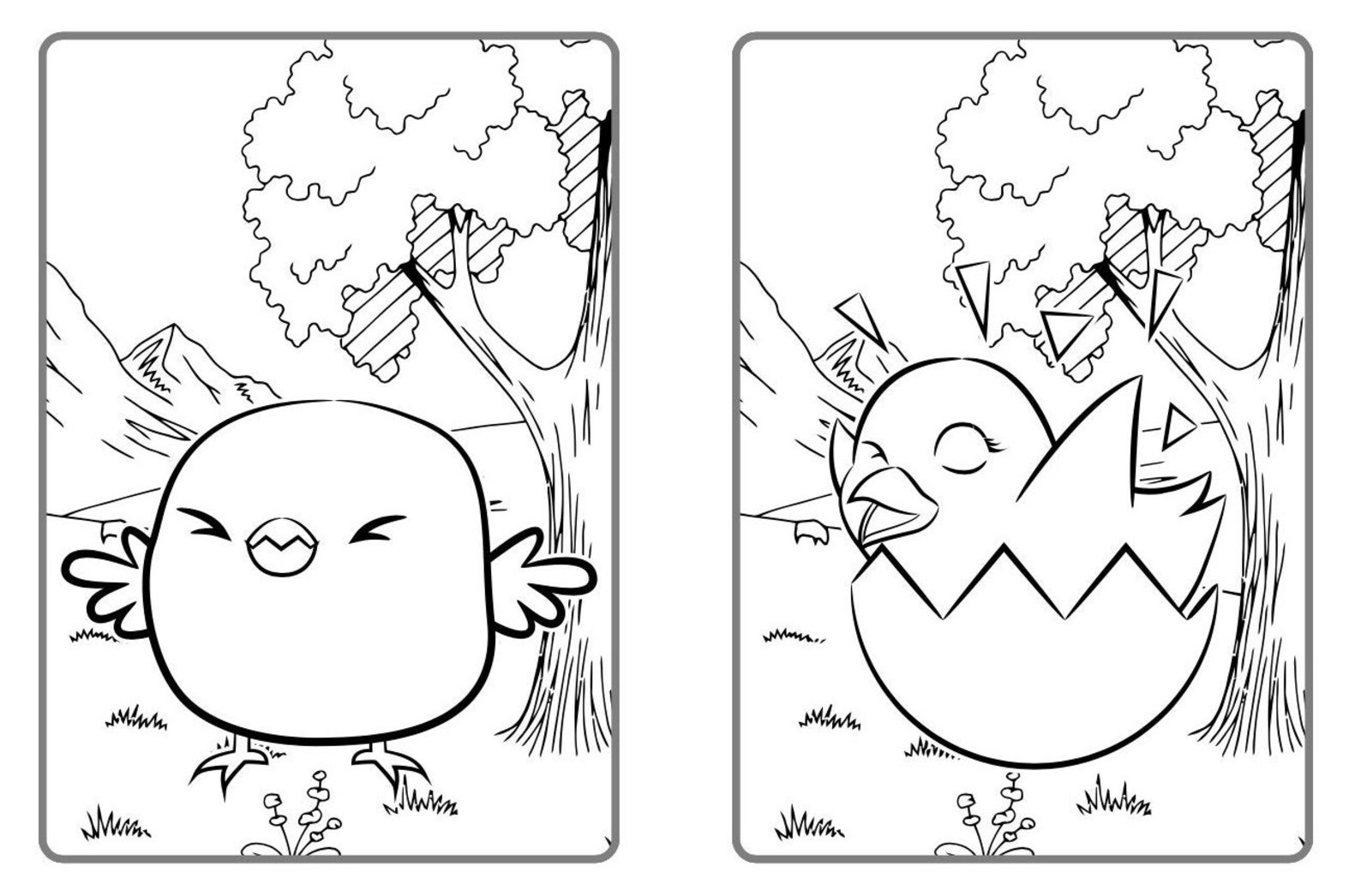 40 Chicken Coloring Pages, Printable Coloring Pages for Children, Boys ...