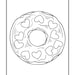 20 Donut Printable Coloring Pages! Digital Download - Etsy