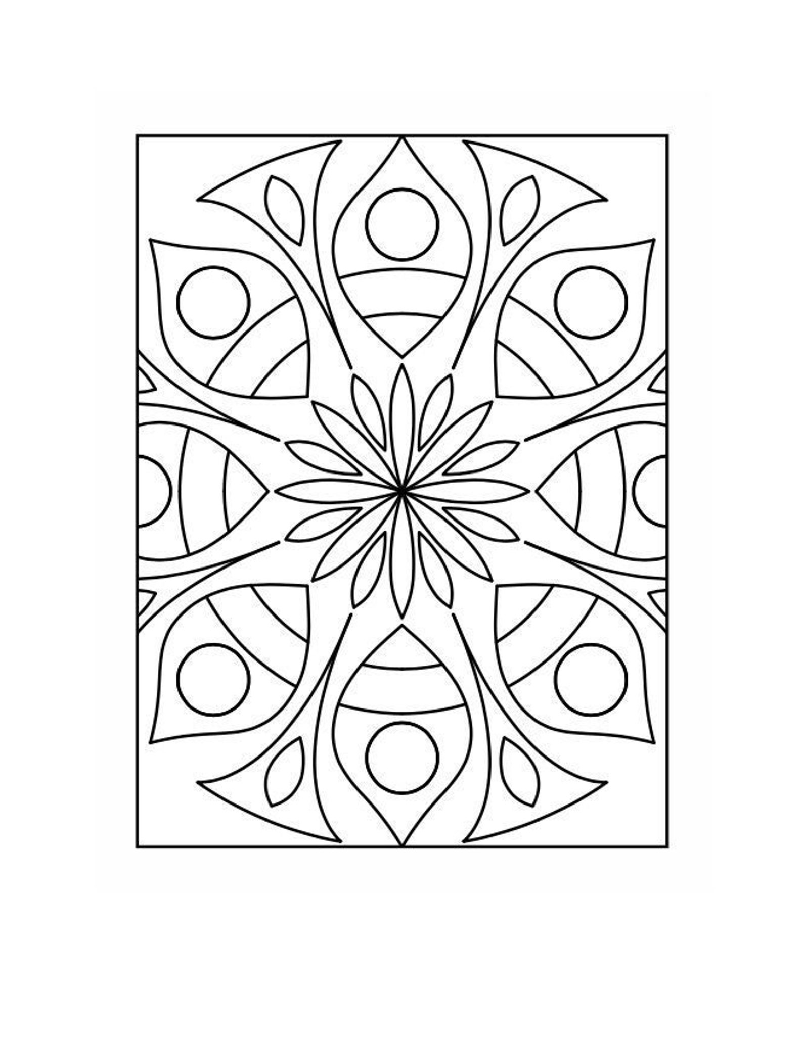 20 Mandala Coloring Pages Printable Digital Download - Etsy