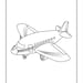 10 Airplane Coloring Pages for Kids! Printable Digital Download - Etsy