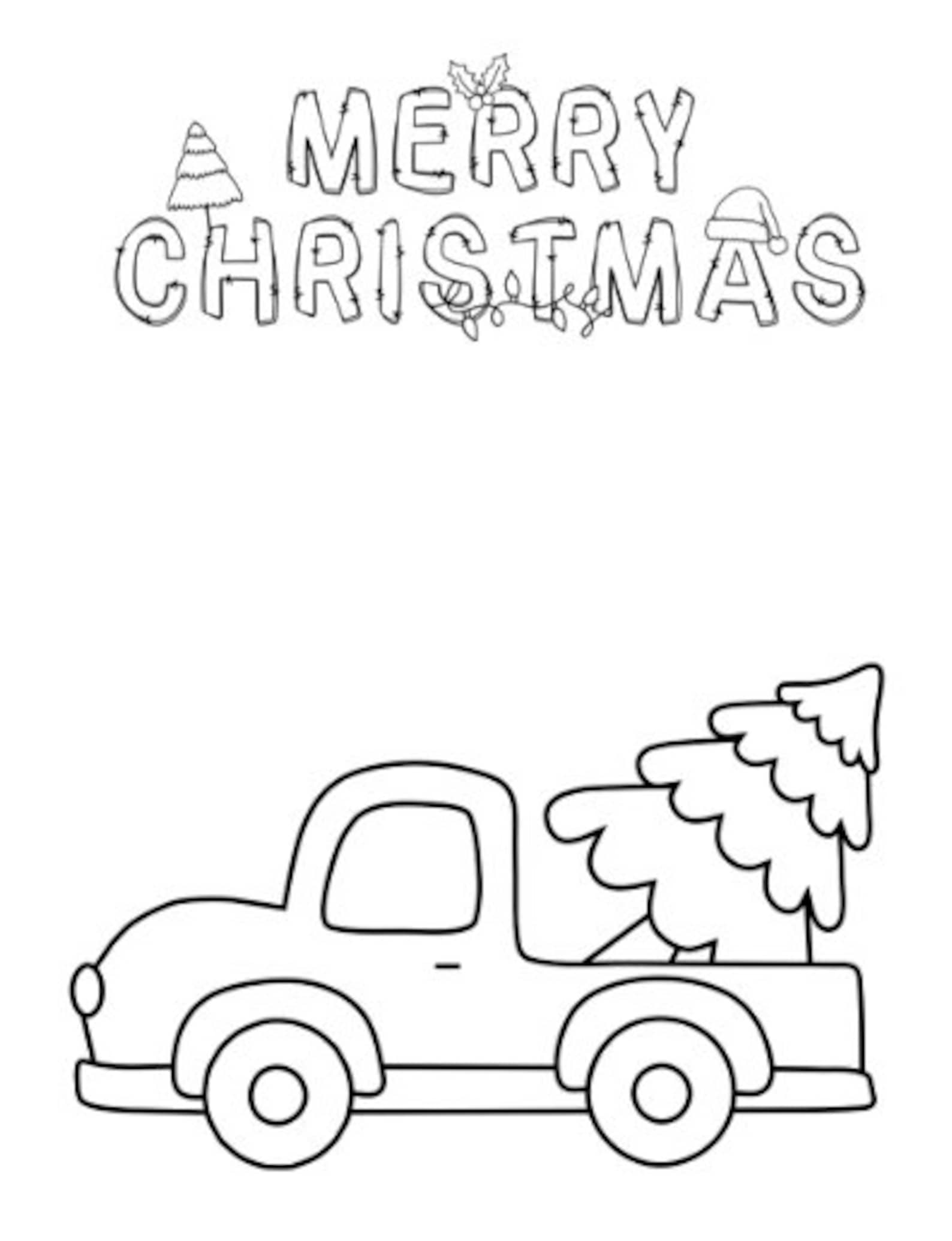 40 Christmas Coloring Pages, 40 Printable Christmas Coloring Pages for ...
