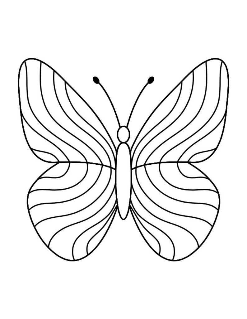 40 Butterfly Coloring Pages 40 Printable Butterfly Coloring Pages For